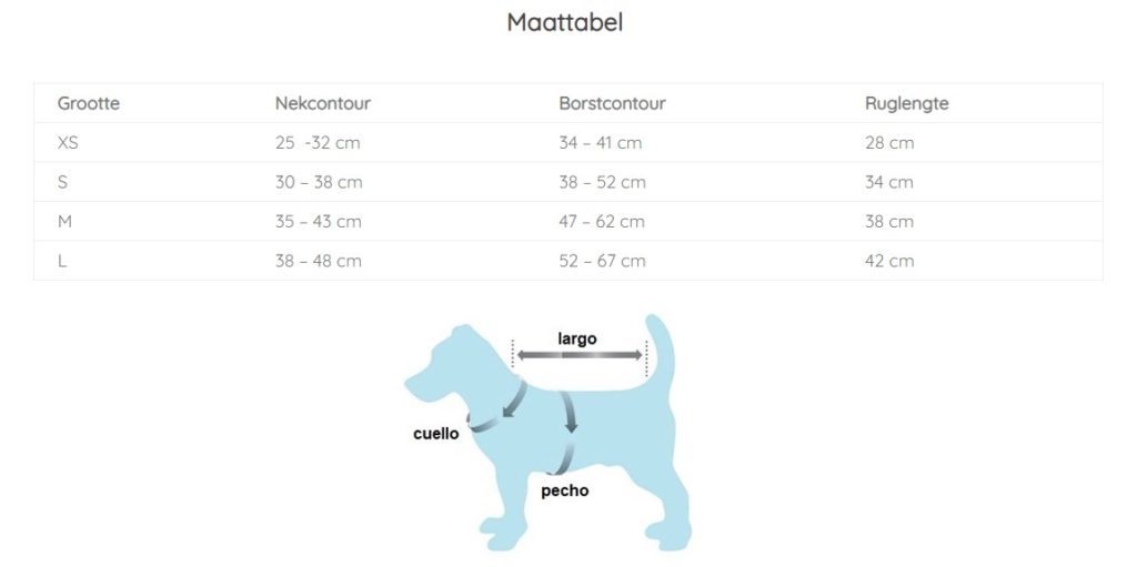 K2 anti-bijtbescherming vesten voor honden - Dogpride NL